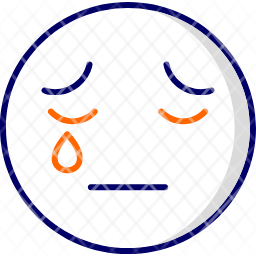 crying icon, emojis icon, emoji icon, emoticon icon, sad icon, tears icon