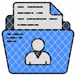 cv folder icon, resume icon, curriculum vitae icon, job application ...