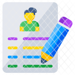 cv writing icon, resume icon, curriculum vitae icon, job application ...