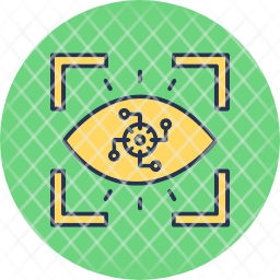 cyber icon, eye icon, artificial icon, intelligence icon, network icon ...