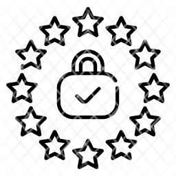 cyber icon, security icon, gdprdata icon, protection icon, privacy icon ...