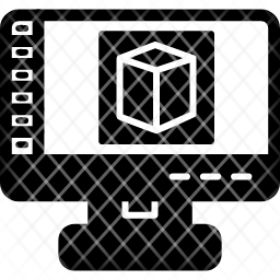 d icon, design icon, cube icon, development icon, digital icon, graphic ...