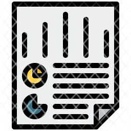 data icon, document icon, page icon, report icon, user icon