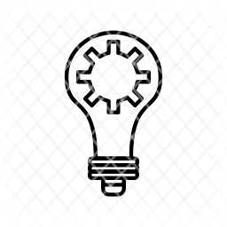 data icon, generation icon, insight icon, lightbulb icon, power icon ...