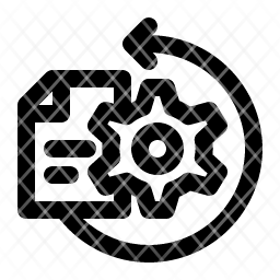 data icon, transformation icon, transform icon, processing icon ...