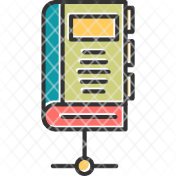 database icon, book icon, storage icon, file icon, education icon ...