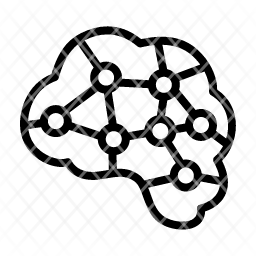 deep learning icon, brain icon, mind icon, neural networks icon, memory ...