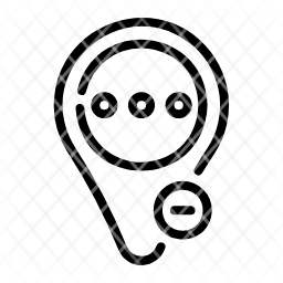 delete icon, location icon, remove icon, pin icon, map icon, marker ...