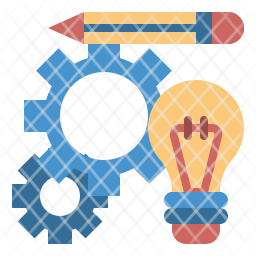 designthinking icon, process icon, procedure icon, production icon ...