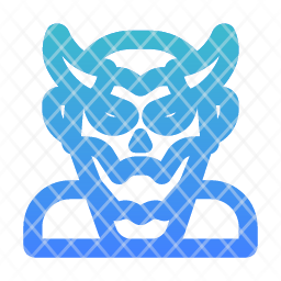 devil icon, horror icon, scary icon