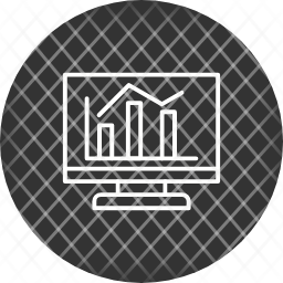 diagram icon, data icon, representation icon, bar icon, chart icon