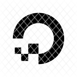 digitalocean icon, logo icon