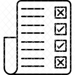 document icon, list icon, paper icon, shopping icon, todo icon ...