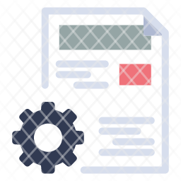 document icon, profile icon, setting icon, config icon, edit icon