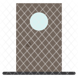 door icon, entrance icon, exterior icon, interior icon, round icon