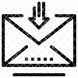 download icon, email icon, letter icon, retrieve icon