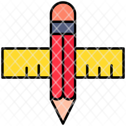 drafting icon, drawing icon, geometry icon, pencil icon, scale icon ...