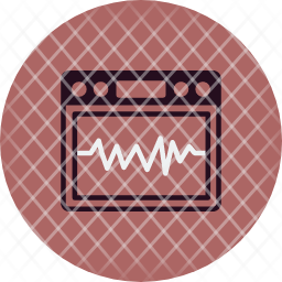 earthquake icon, chart icon, seismometer icon, seismograph icon ...