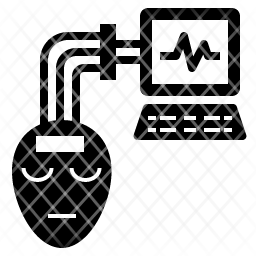 eeg icon, sensor icon, brain icon, neuro icon, interpretation icon