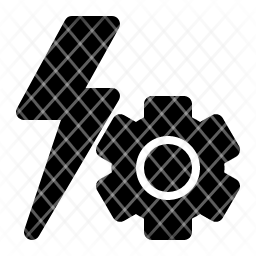 electromechanics icon, electromechanical icon, engineering icon ...