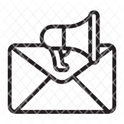 email icon, marketing icon, ads icon, advertisement icon, promotion ...