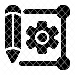 engineering icon, design icon, process icon, technical icon, drafting icon