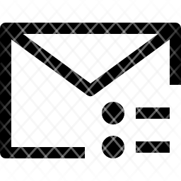 essential icon, app icon, list icon, ui icon, email icon