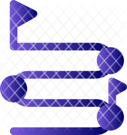 evolution icon, history icon, hronology icon, milestones icon, project ...