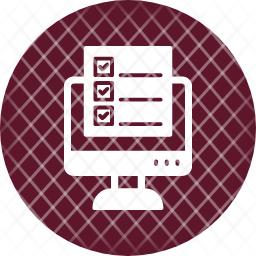 exam icon, availability icon, check icon, list icon, checking icon ...