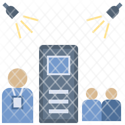 exhibitor icon, showcase icon, booth icon, staff icon, exhibition icon ...