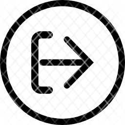 exit icon, enter icon, quit icon, arrow icon, door icon