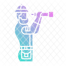 explore icon, man icon, explorer icon, avatar icon, user icon