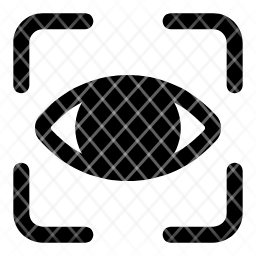 eye icon, scan icon, retina icon, scanner icon, scanning icon ...