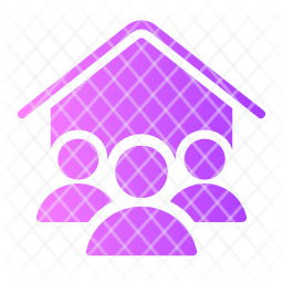 family icon, home icon, residents icon, kid icon, house icon, person ...