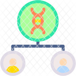 family icon, tree icon, dna icon, science icon, biology icon, genetics ...