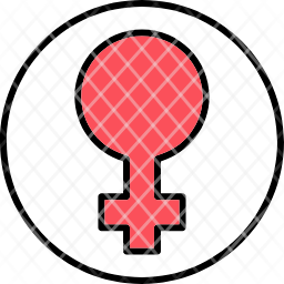 female icon, symbol icon, femalegender icon, girl icon, lady icon ...