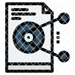 file icon, share icon, sharing icon, work icon, server icon