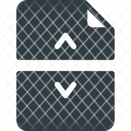 filedocumen icon, paper icon, split icon, devide icon