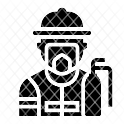 fireman icon, job icon, avatar icon, profession icon, occupation icon ...