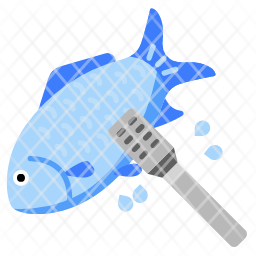 fishscale icon, scaly icon, scale icon, knife icon, scraper icon, fish ...