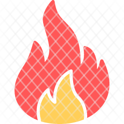 flame icon, fire icon, passion icon, energy icon, intensity icon ...