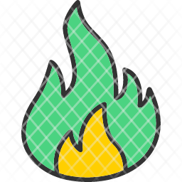 flame icon, fire icon, passion icon, energy icon, intensity icon ...