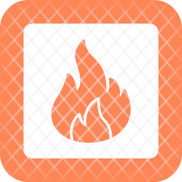 flame icon, fire icon, passion icon, energy icon, intensity icon ...