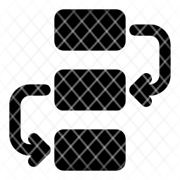 flow icon, chart icon, flowchart icon, infographic icon, analytics icon ...