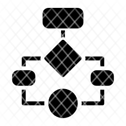 flow icon, design icon, thinking icon, diagram icon, art icon ...