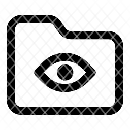 folder icon, view icon, eye icon, data icon, storage icon, archive icon ...