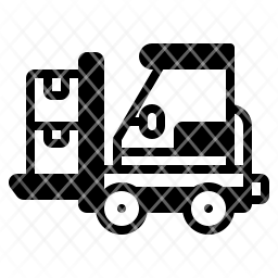 forklifts icon, pallet icon, freight icon, box icon, transport icon ...