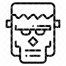 frankenstein icon, monster icon, terror icon, horror icon, horrific ...