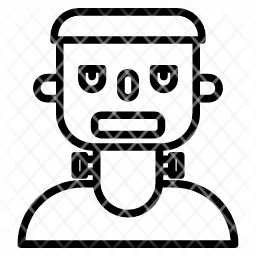 frankenstein icon, monster icon, terror icon, horror icon, horrific ...