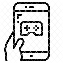 gaming icon, game icon, smartphone icon, mobile icon, app icon